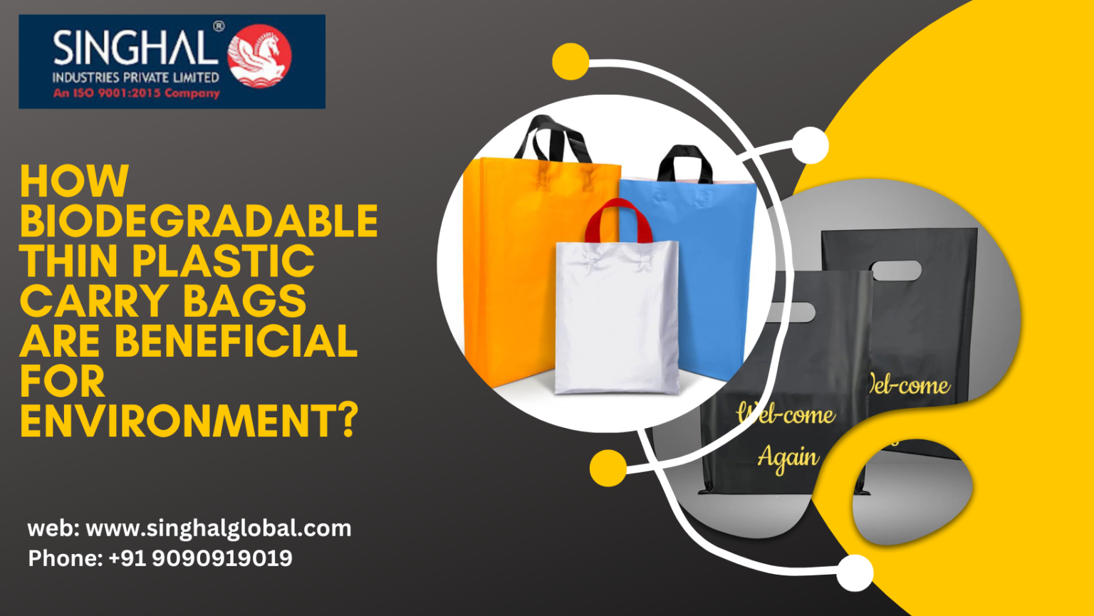 How Biodegradable Thin Plastic Carry Bags are Beneficial