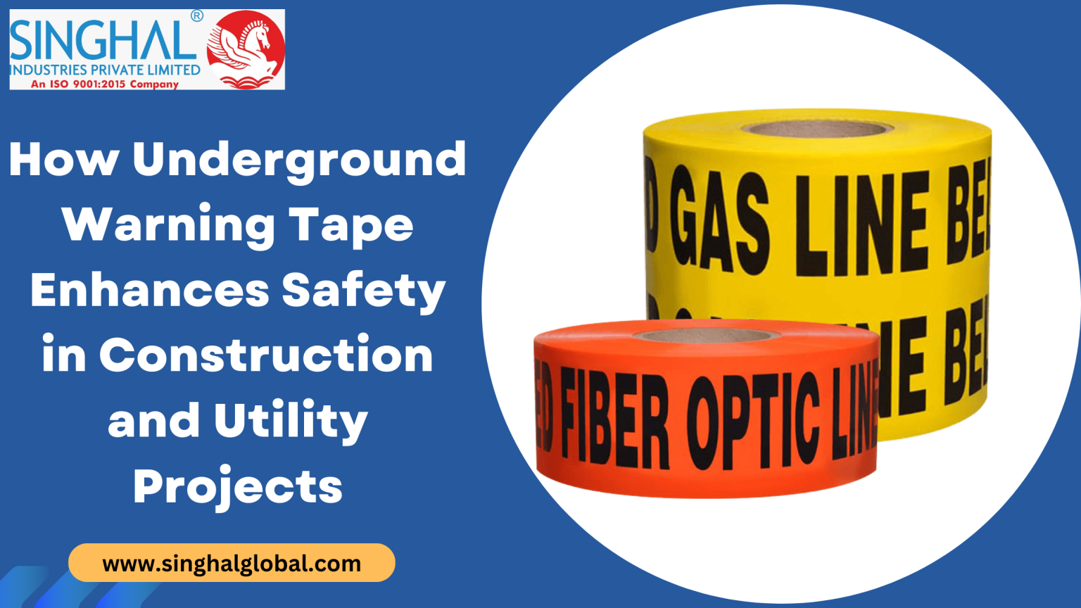 How Underground Warning Tape Enhances Safety in Construction