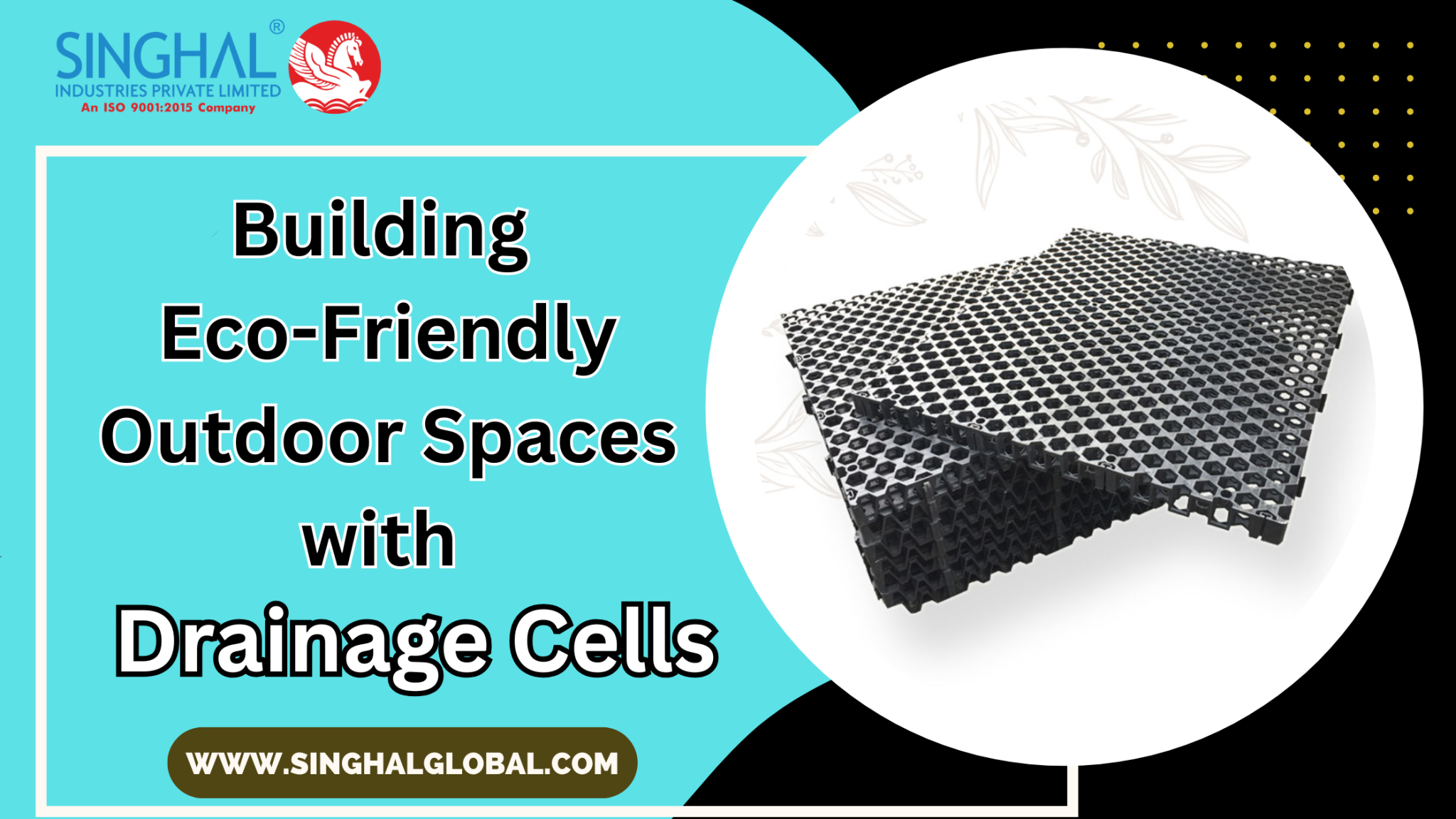Building Eco-Friendly Outdoor Spaces with Drainage Cells