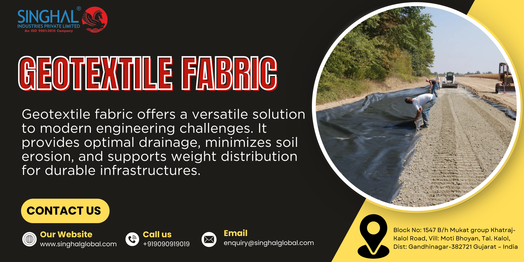 The Power of Geotextile Fabric in Soil Stabilization