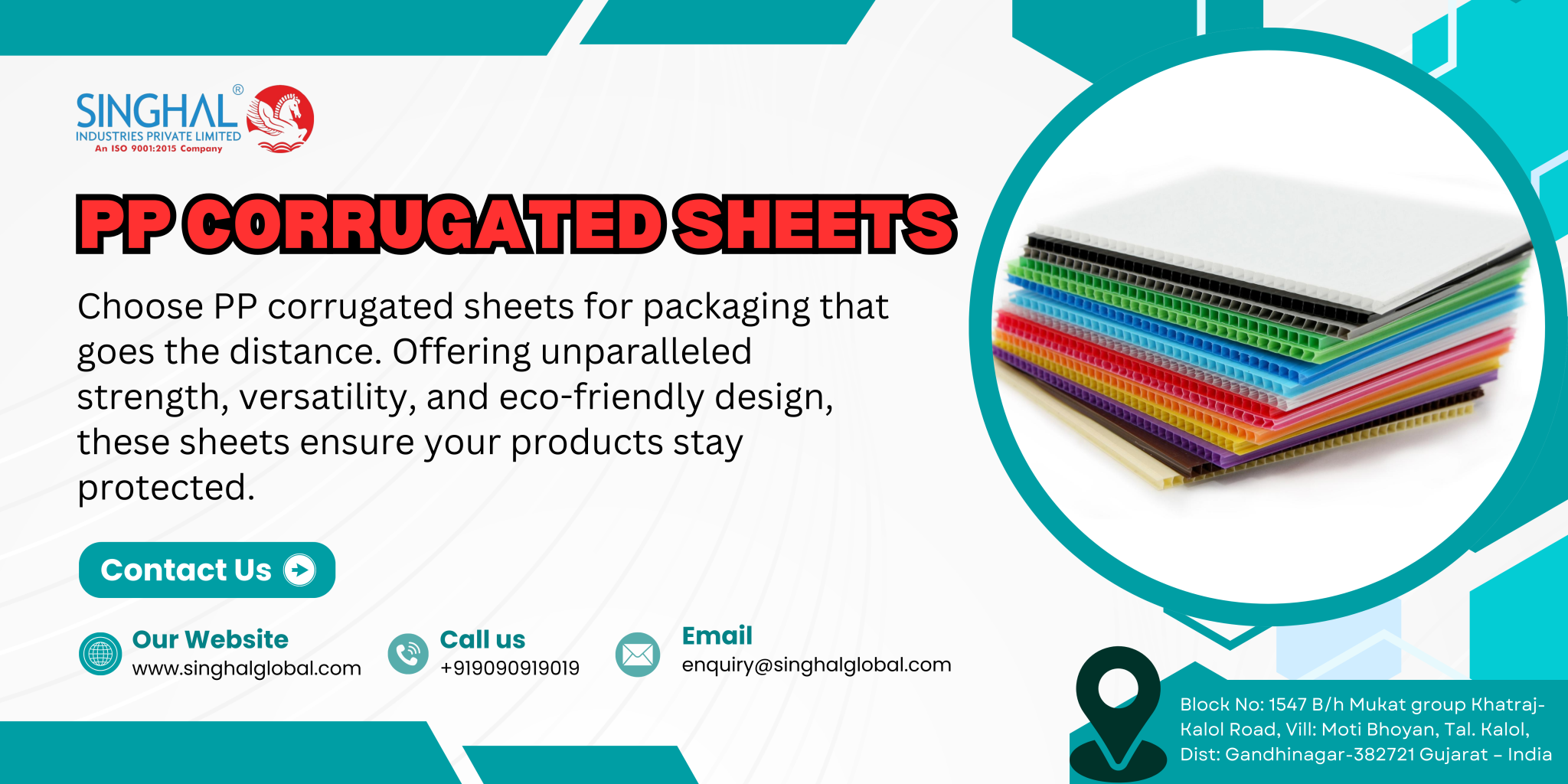 The Structure and Composition of PP Corrugated Sheets