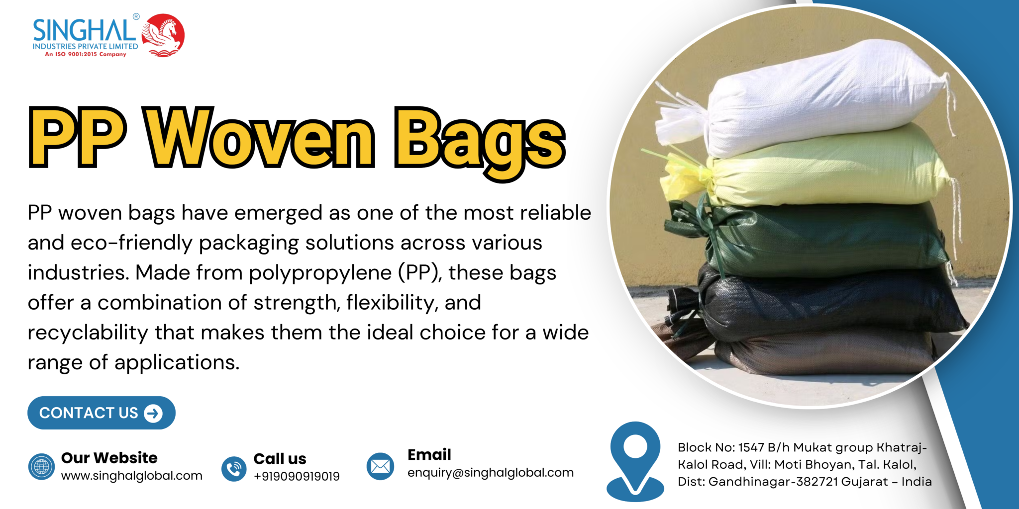 Exploring the Versatility of PP Woven Bags for Every Industry