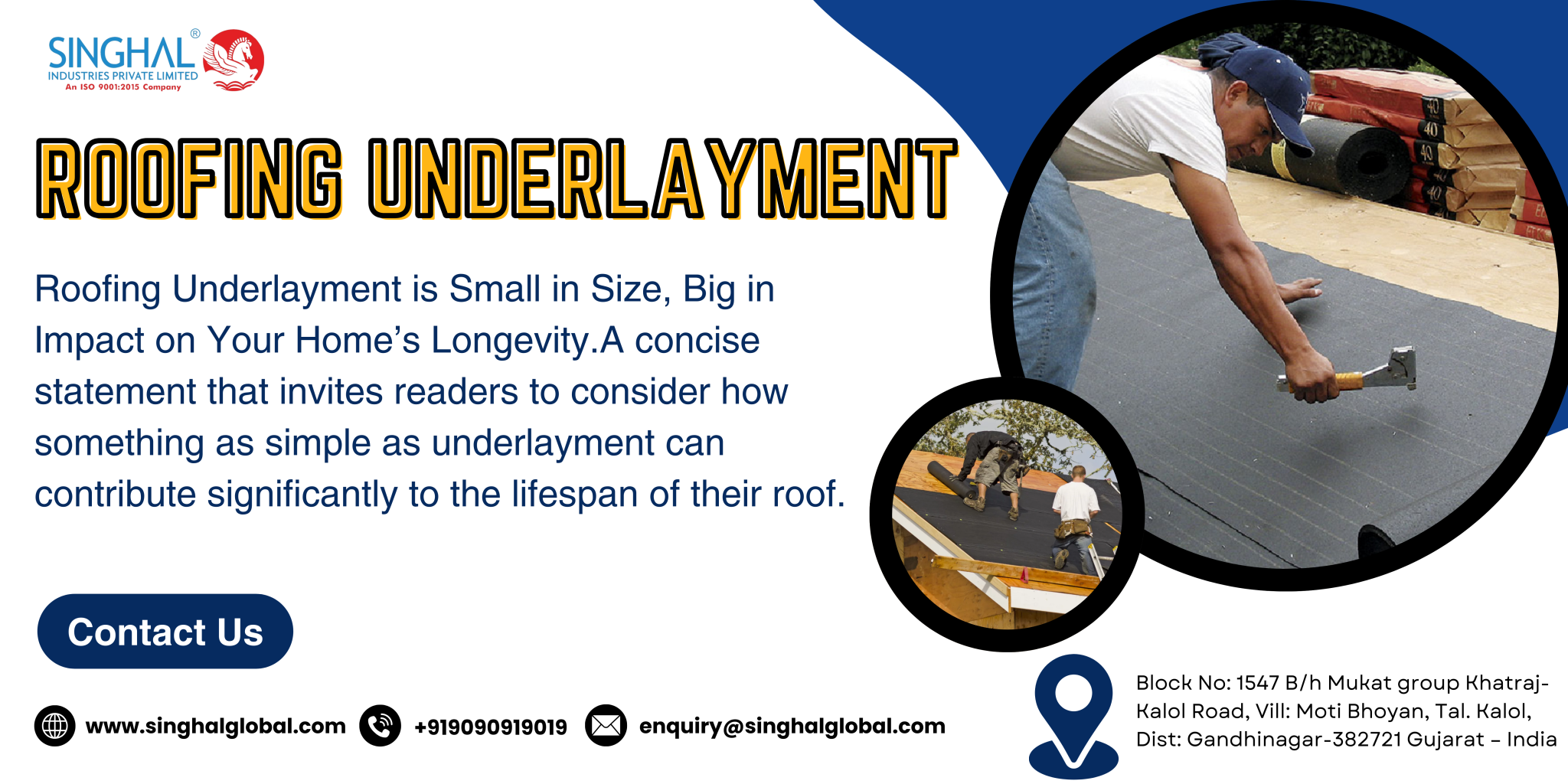 Maximizing Roof Lifespan with Quality Roofing Underlayment