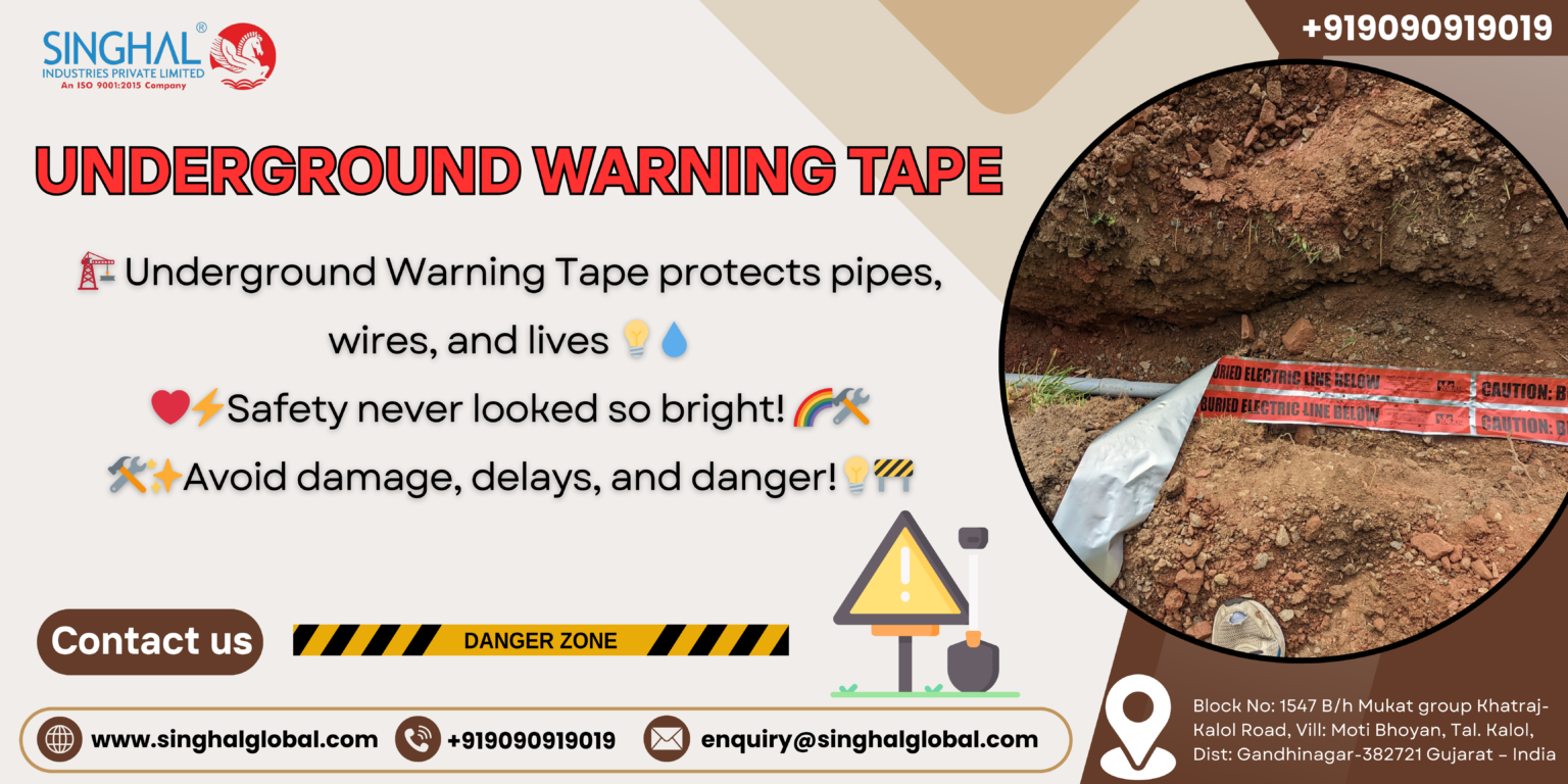 Warning Tape for Underground Cable Safety Solutions