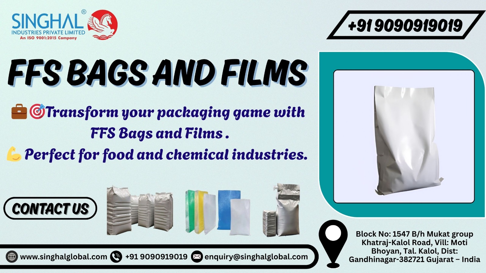 FFS Bags & Films Manufacturer | Advanced Packaging Tech